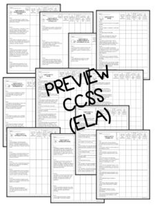 Eighth Grade Standards Checklist | Made By Teachers