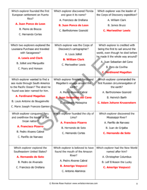 World Explorers and Travelers Game | Made By Teachers