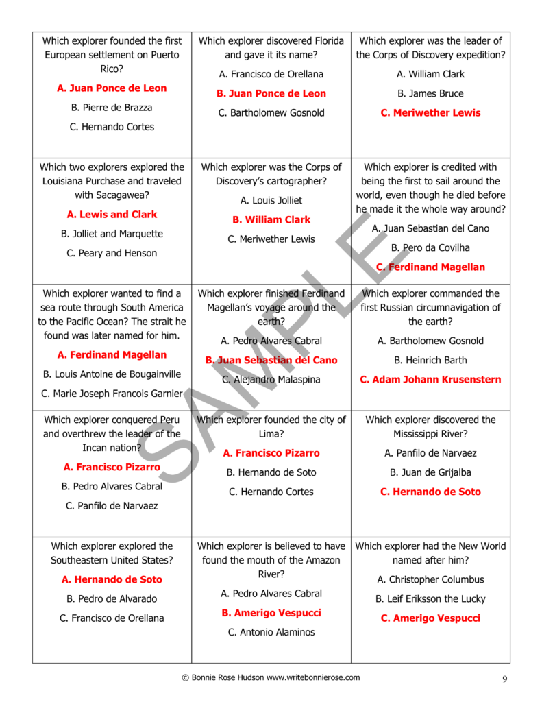 World Explorers and Travelers Game | Made By Teachers