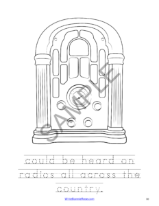 Story of the 1920s in America Coloring Book-Level B | Made By Teachers