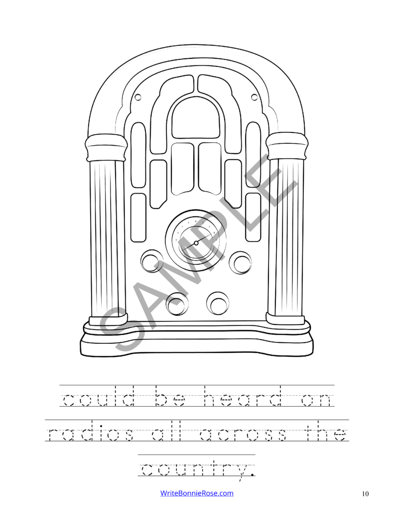 Story of the 1920s in America Coloring Book-Level B | Made By Teachers