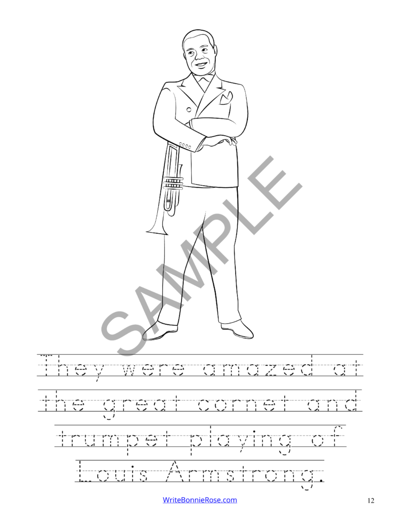 Story of the 1920s in America Coloring Book-Level B | Made By Teachers