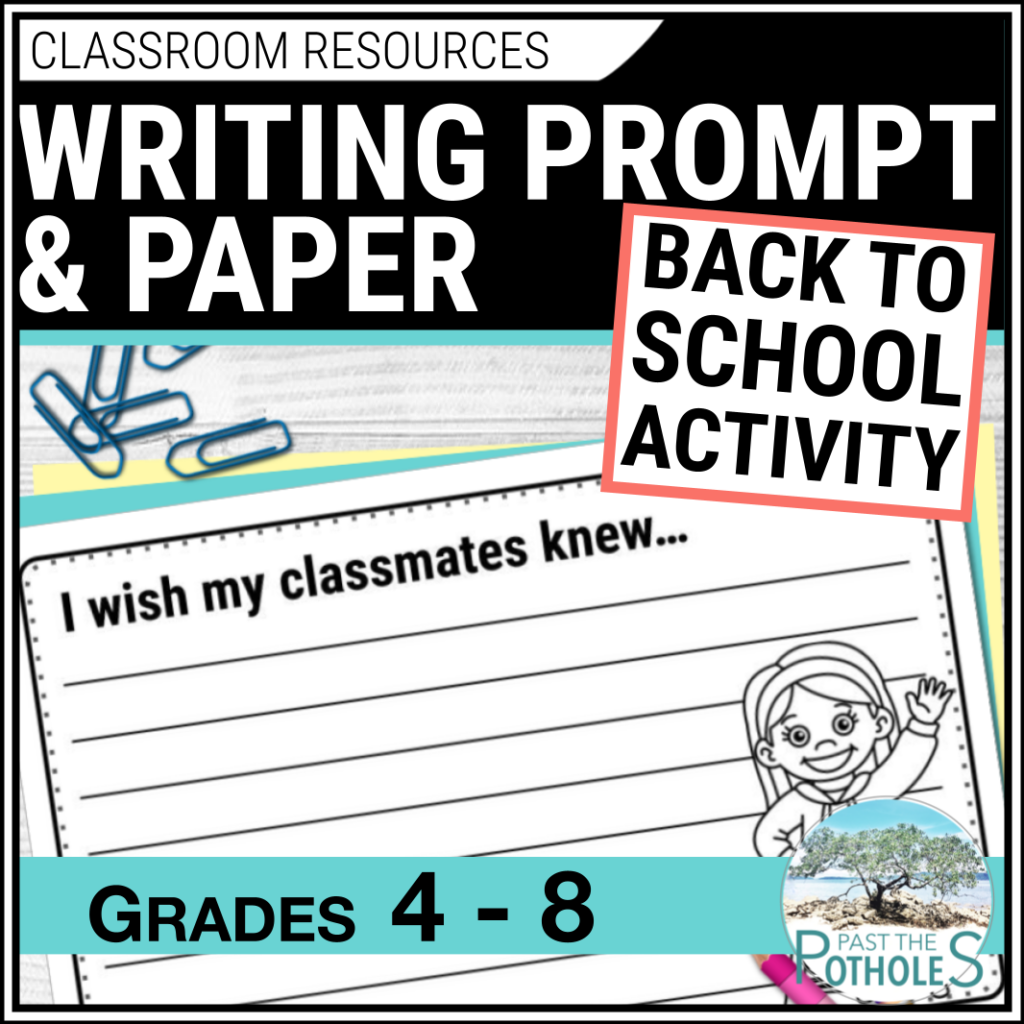 Back to School Activities: Classroom Scavenger Hunt - First Week of ...