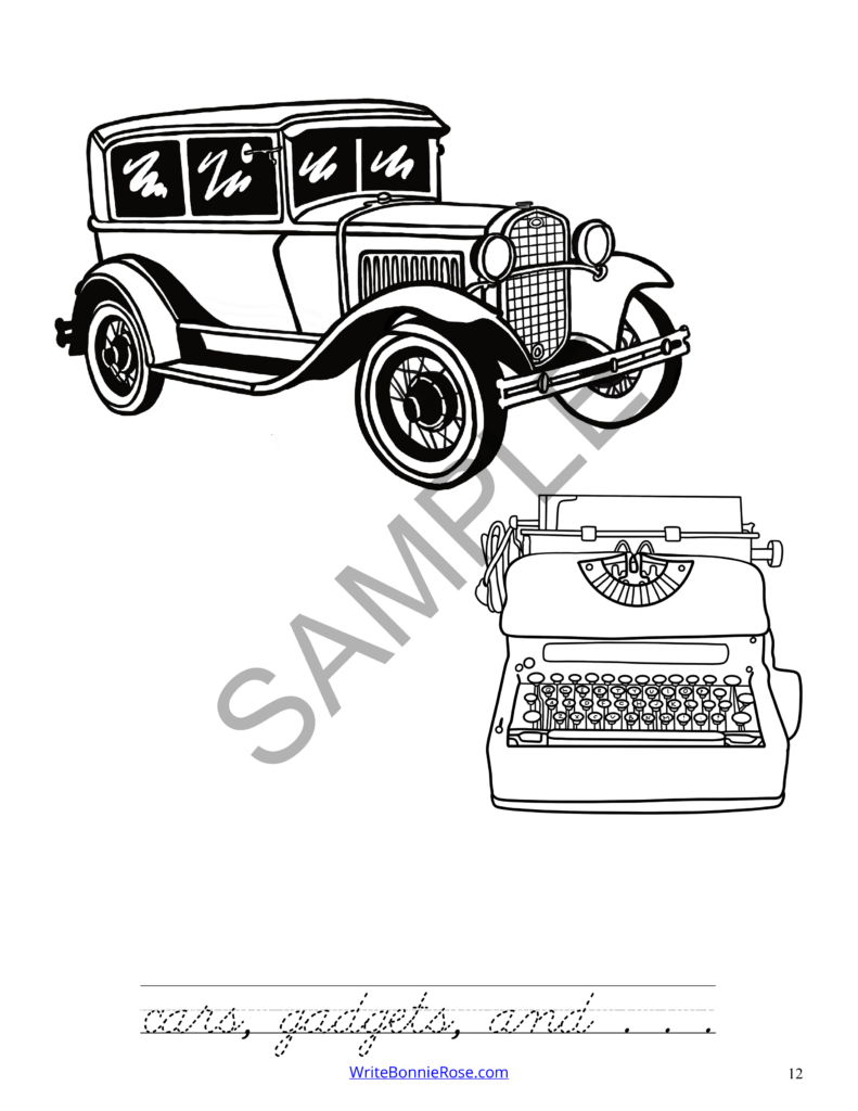 Story of the 1930s in America Coloring Book-Level C | Made By Teachers