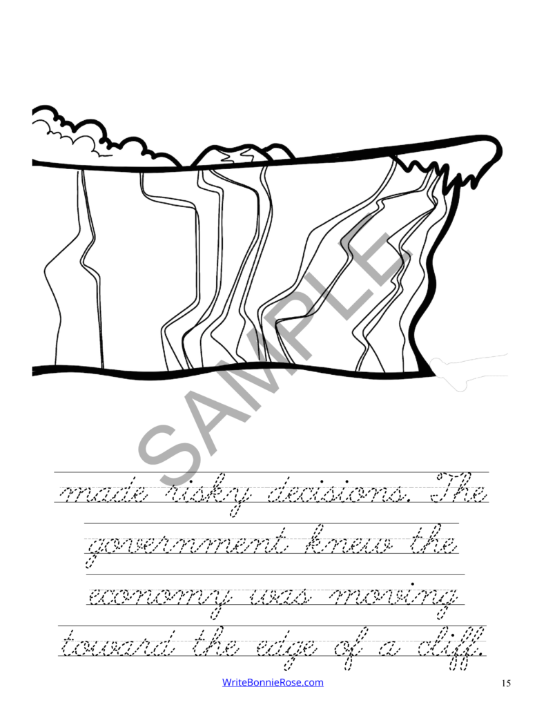 Story of the 1930s in America Coloring Book-Level C | Made By Teachers