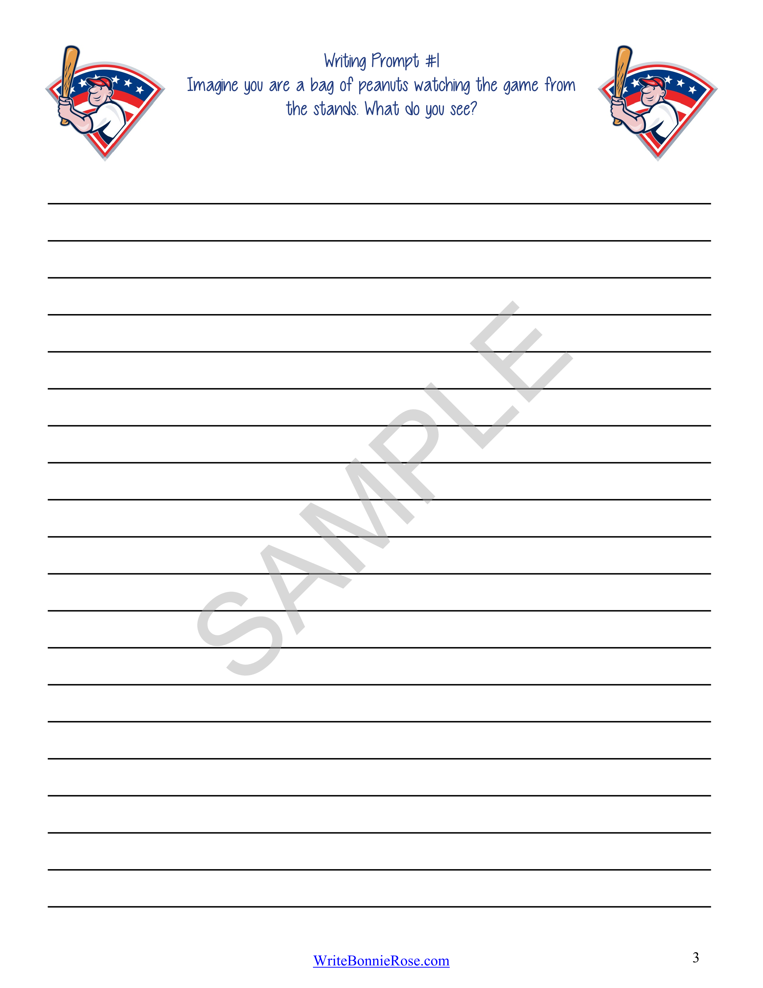 Writing Prompts About Baseball | Made By Teachers