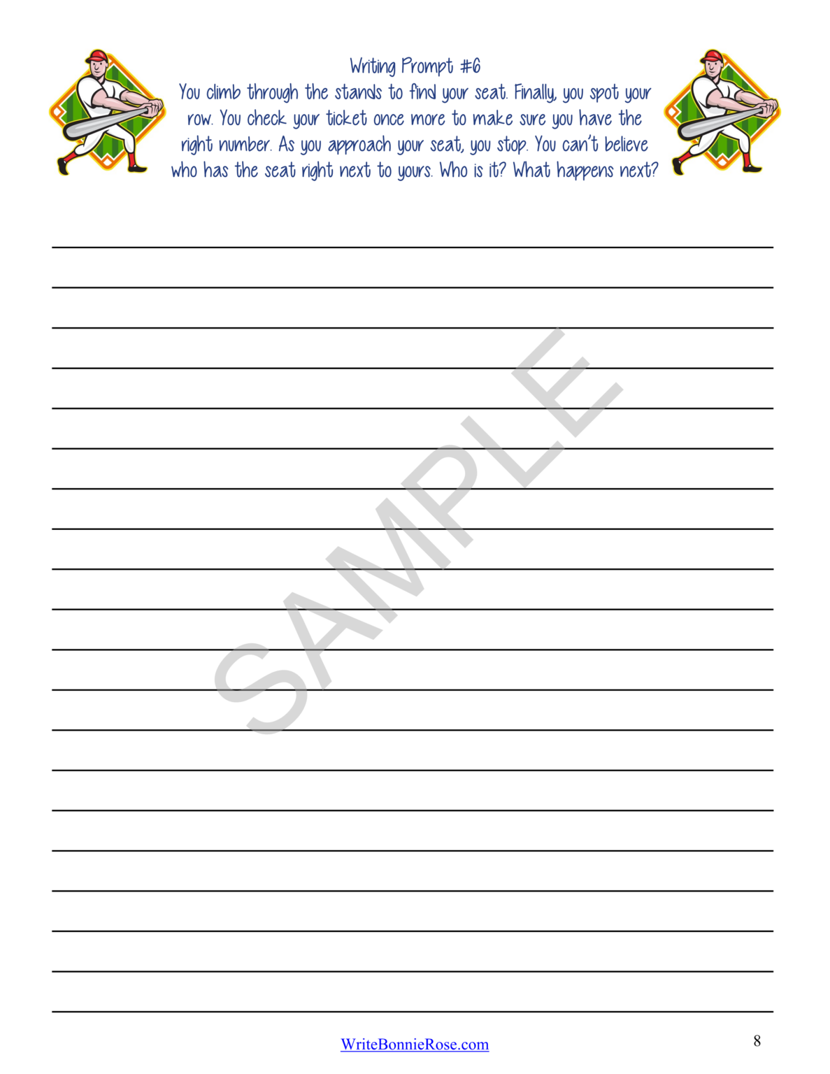 Writing Prompts About Baseball | Made By Teachers