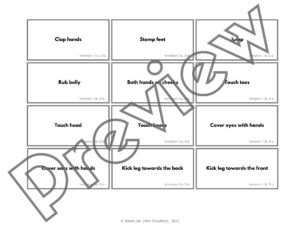 VB-MAPP Aligned Task Cards | Motor Imitation Level 1 | Made By Teachers