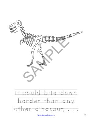 Learning About Dinosaurs Coloring Book-Level B | Made By Teachers
