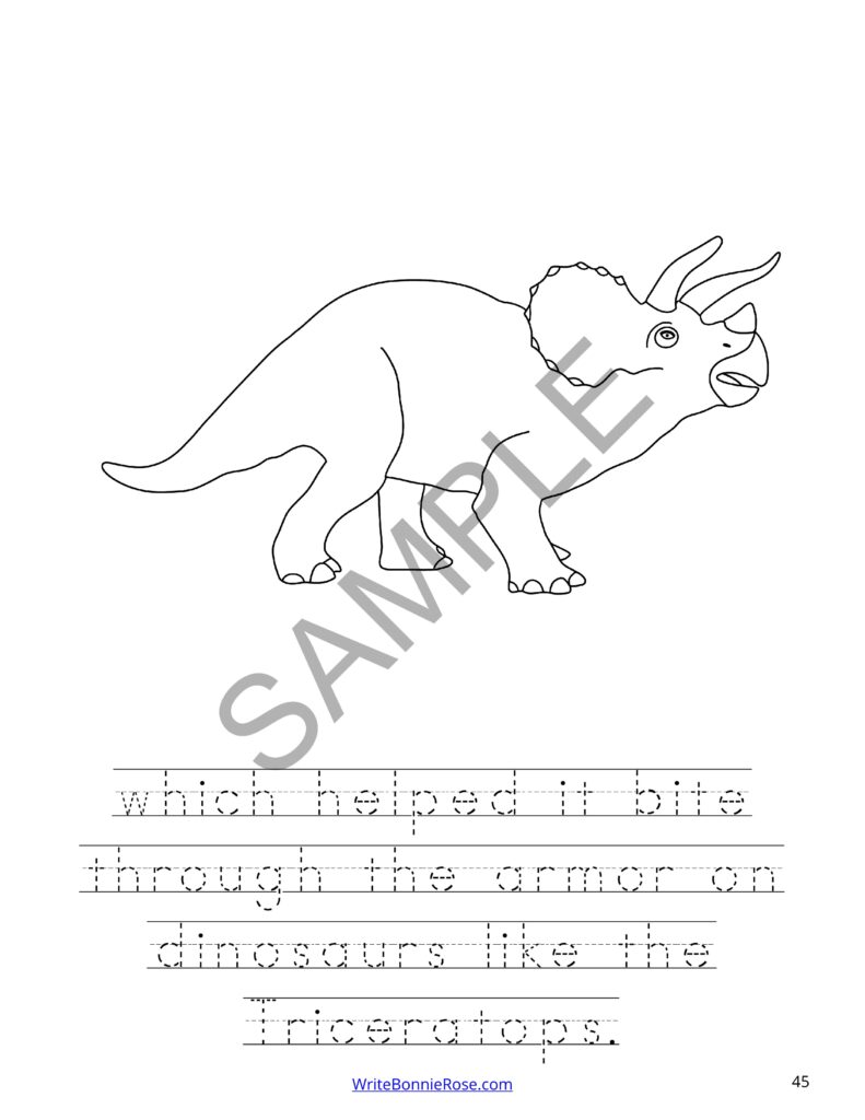 Learning About Dinosaurs Coloring Book-Level B | Made By Teachers