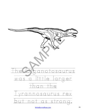 Learning About Dinosaurs Coloring Book-Level B | Made By Teachers