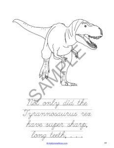 Learning About Dinosaurs Coloring Book-Level C | Made By Teachers