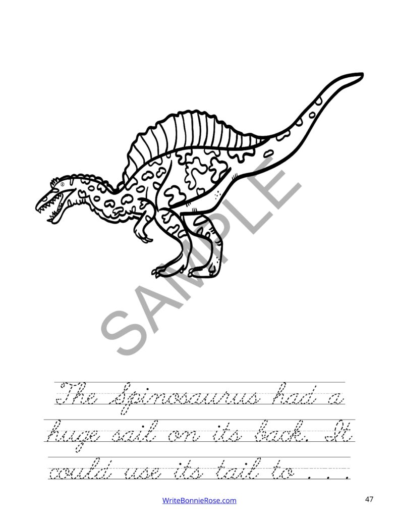 Learning About Dinosaurs Coloring Book-Level C | Made By Teachers