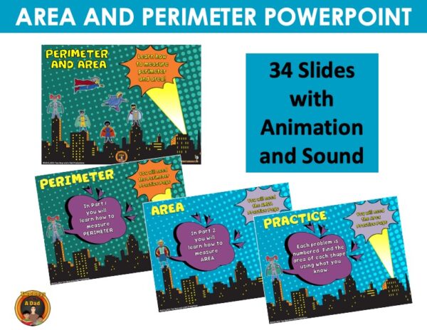 Area and Perimeter POWERPOINT Lessons - Made By Teachers