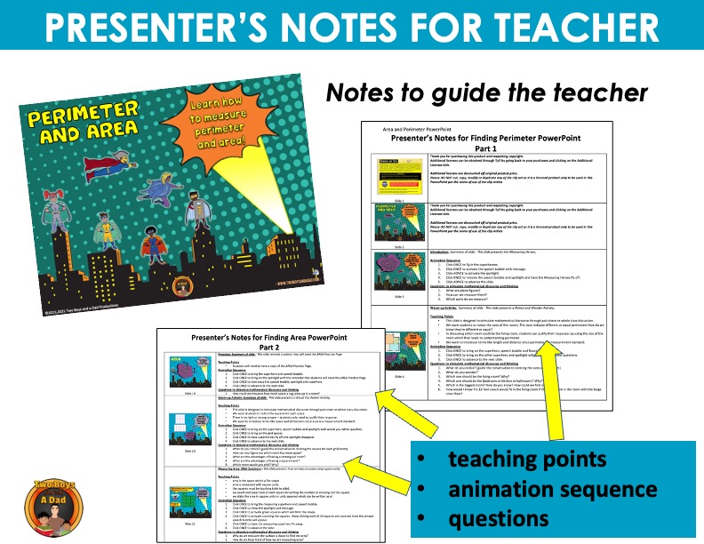 Area and Perimeter POWERPOINT Lessons | Made By Teachers