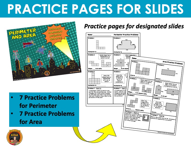 Area and Perimeter POWERPOINT Lessons | Made By Teachers