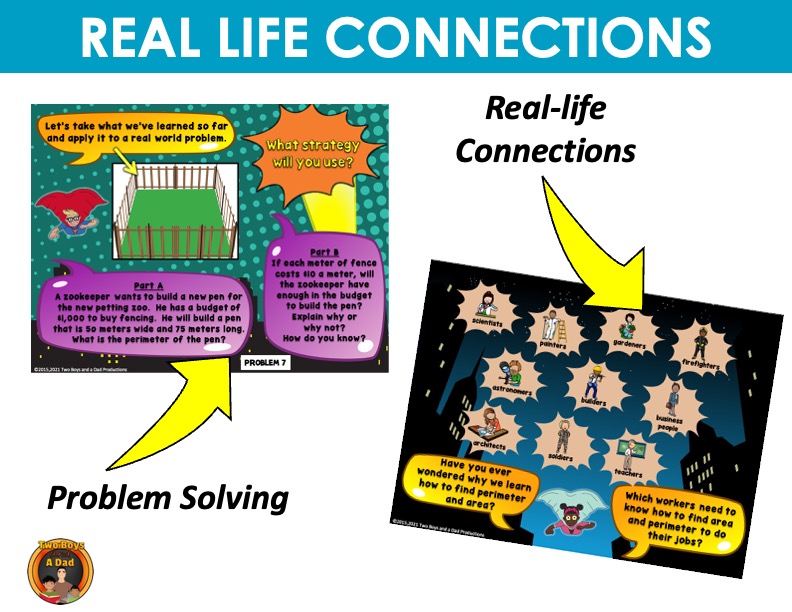 Area and Perimeter POWERPOINT Lessons | Made By Teachers
