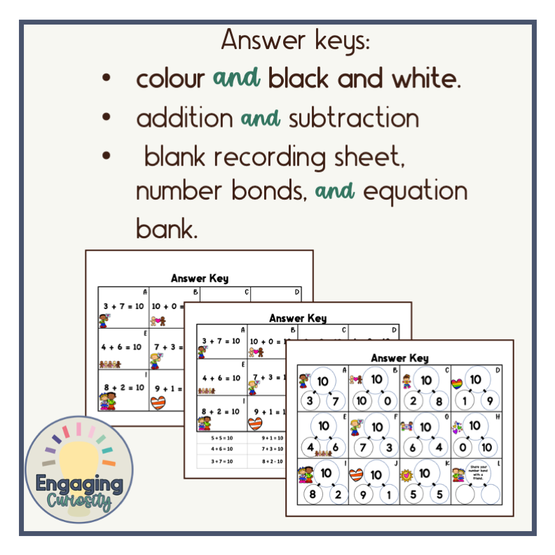 Make Ten Strategy Bundle | Made By Teachers