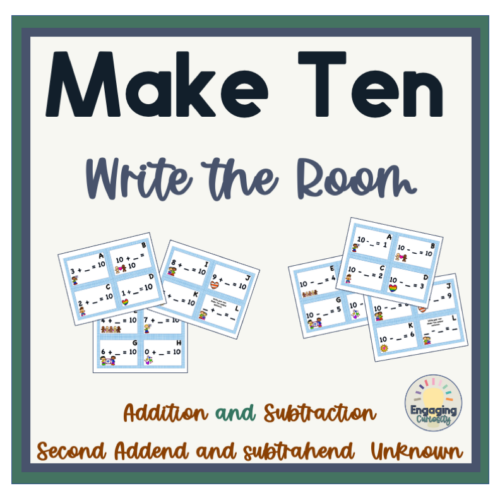 Make Ten Strategy Bundle | Made By Teachers