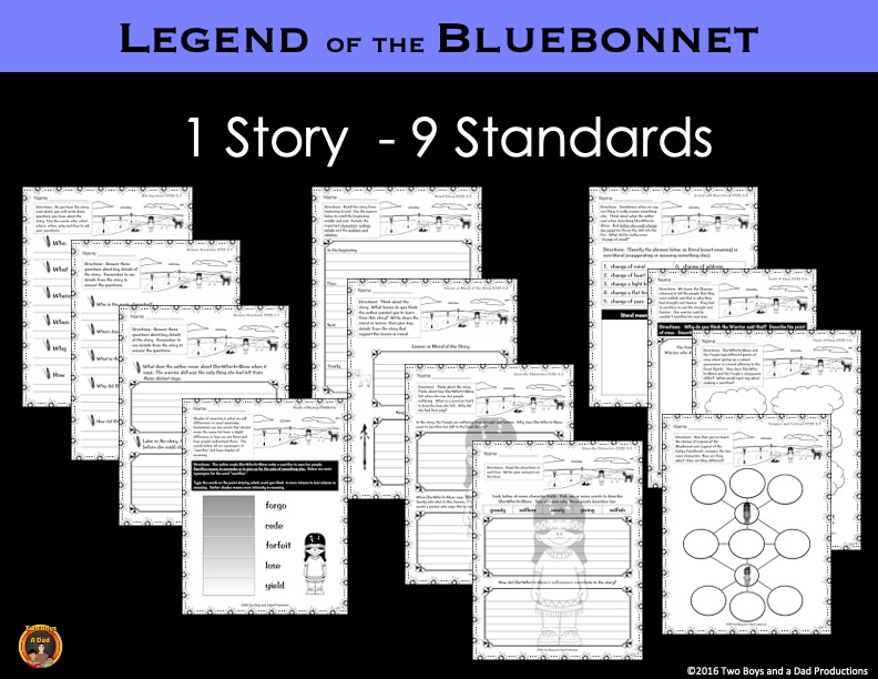 Tomie de Paola Native American Literature Standards Support Pages ...