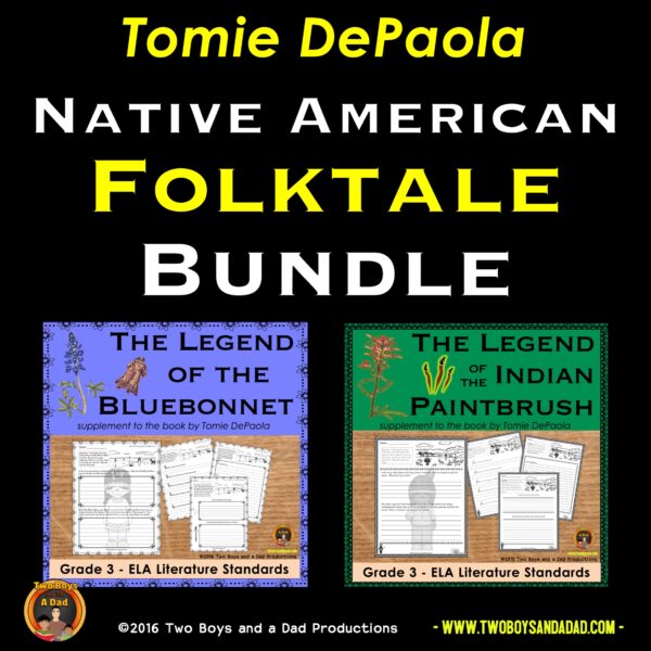 Tomie de Paola Native American Literature Standards Support Pages ...