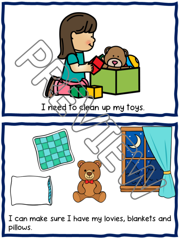 Bedtime Social Skills Story and Routine Chart - Made By Teachers