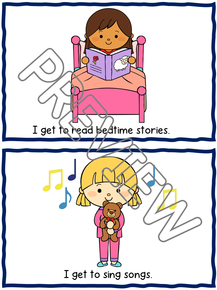Bedtime Social Skills Story and Routine Chart | Made By Teachers