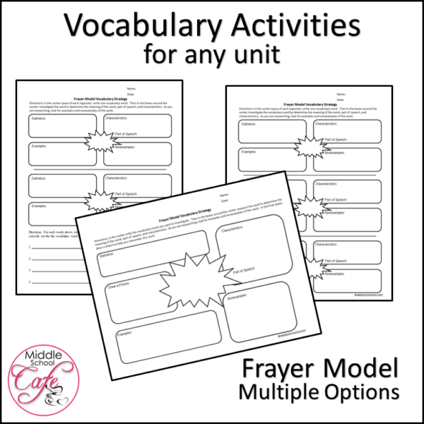 Vocabulary Activities For Any Unit | Made By Teachers
