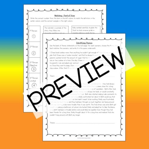 Elements of Fiction Escape Room | Made By Teachers