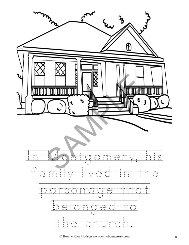 Martin Luther King, Jr. Coloring Book-Level B | Made By Teachers