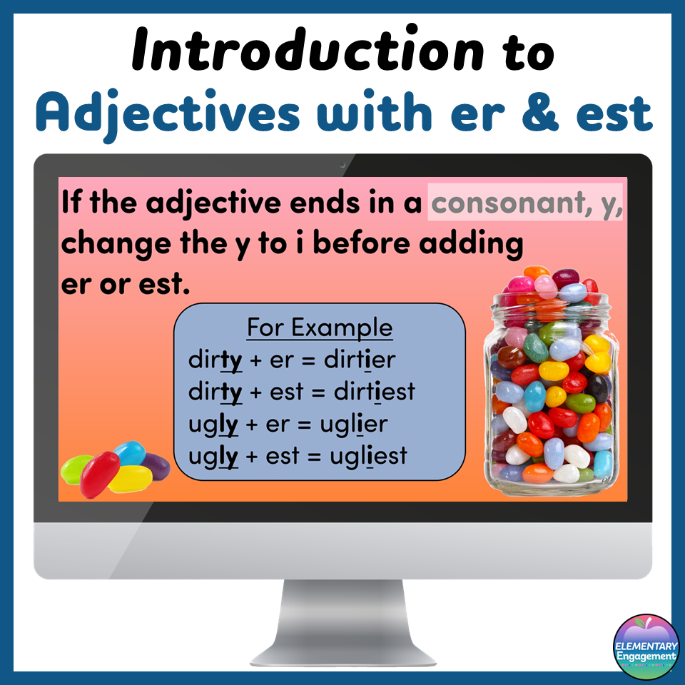 The y to i Rule - Google Slides Presentation Spelling Lesson | Made By ...