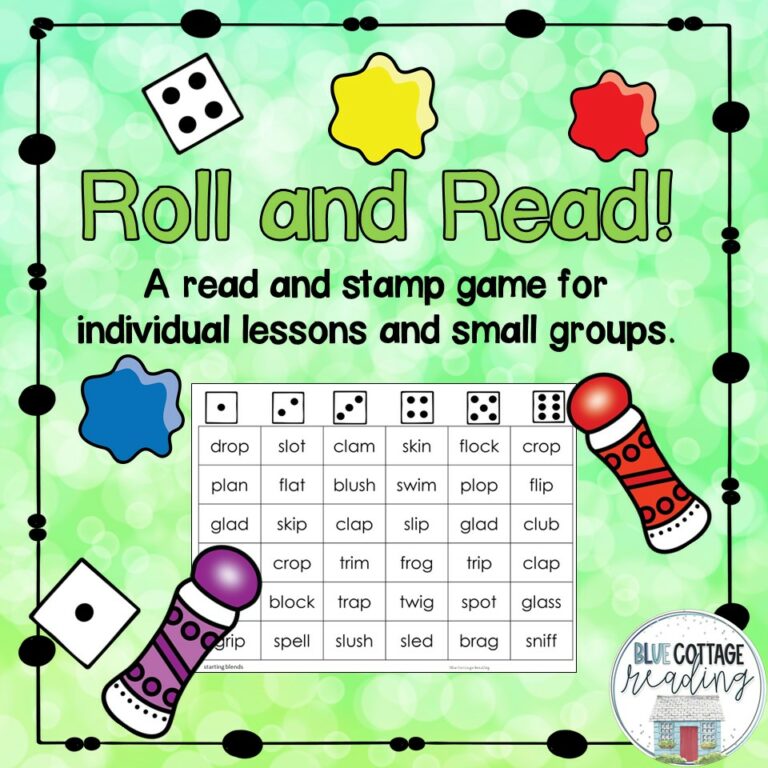 Roll and Read Phonics Games | Made By Teachers