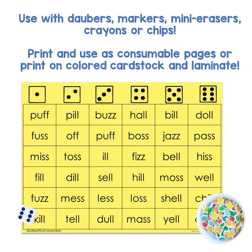 Roll and Read Phonics Games | Made By Teachers