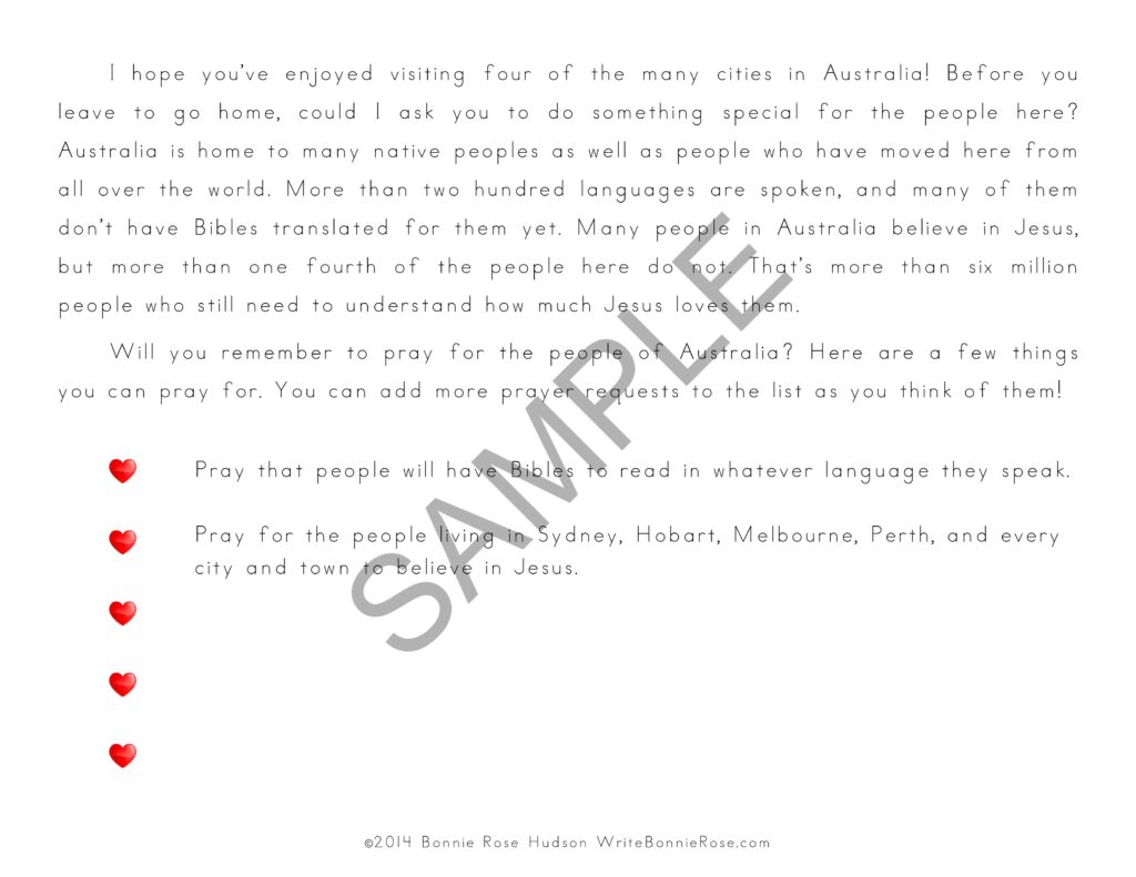 My Book About Australia with Print Copywork | Made By Teachers