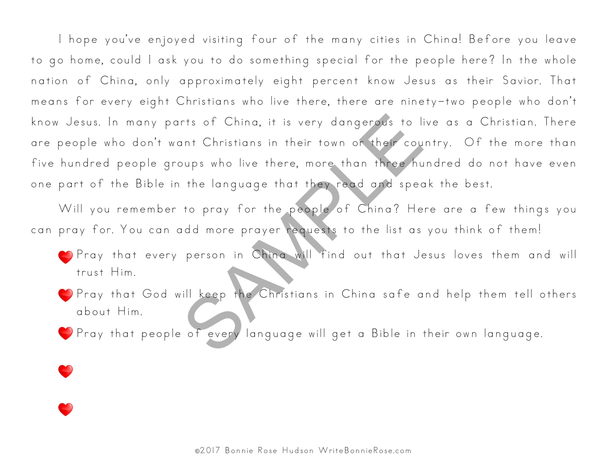My Book About China with Cursive Copywork | Made By Teachers