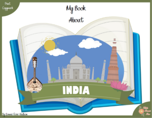 My Book About India with Print Copywork | Made By Teachers
