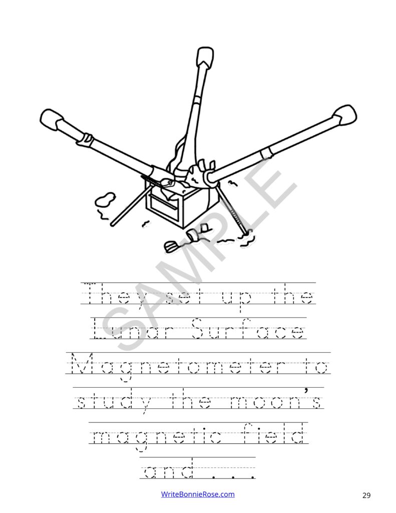 Mission of Apollo 11 Coloring Book-Level B | Made By Teachers