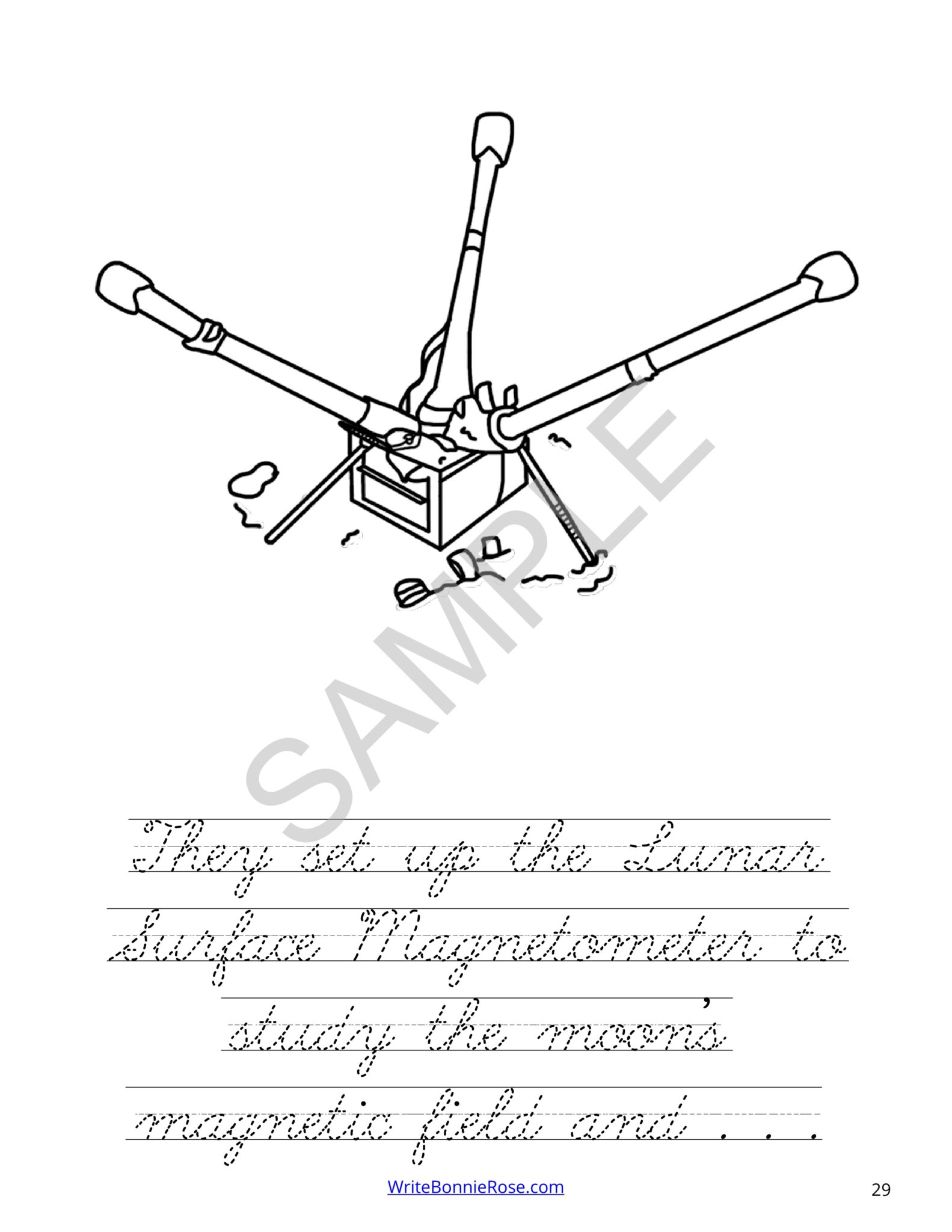 Mission of Apollo 11 Coloring Book-Level C | Made By Teachers