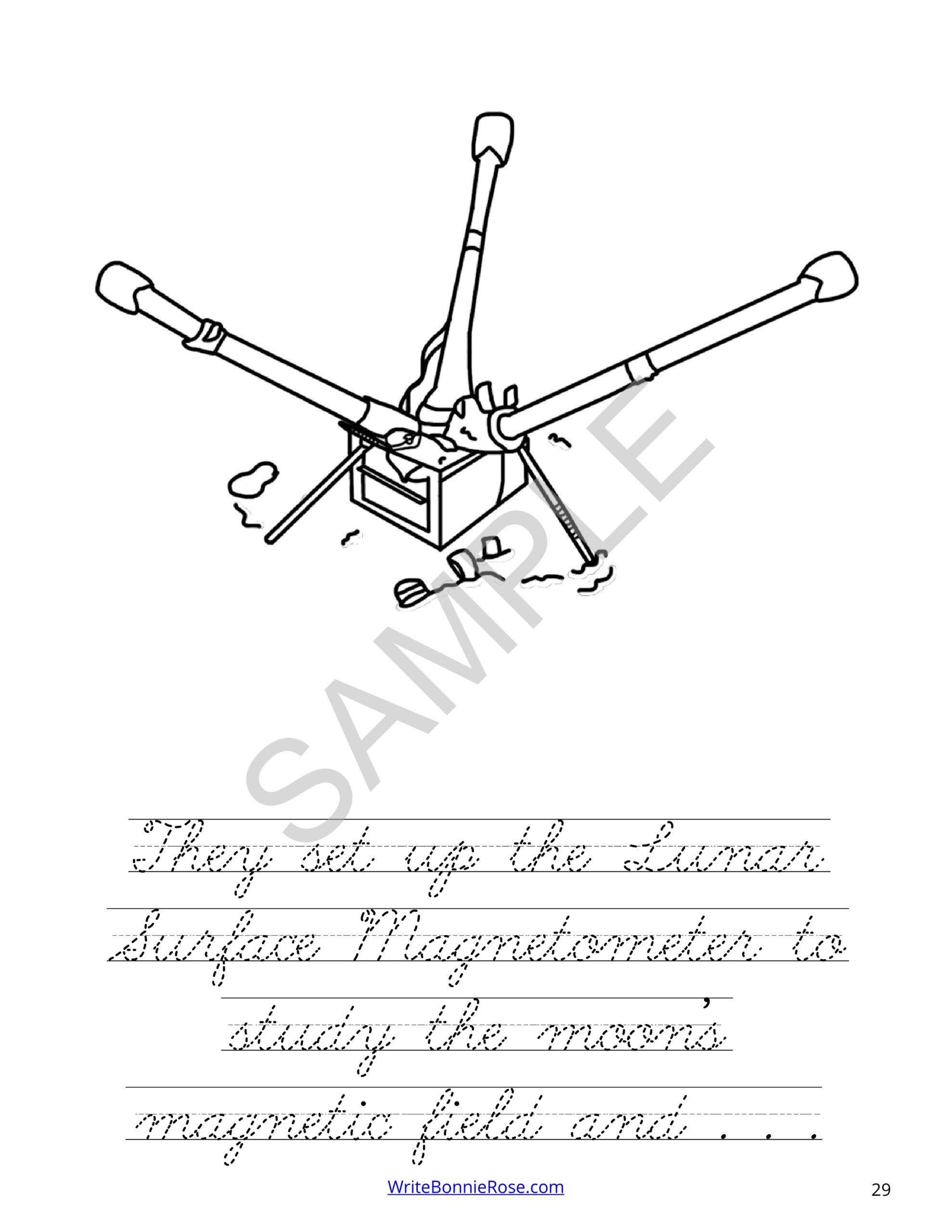 Mission of Apollo 11 Coloring Book-Level C | Made By Teachers