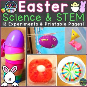 Easter Science Experiments & STEM Challenges Activities Print & Digital ...