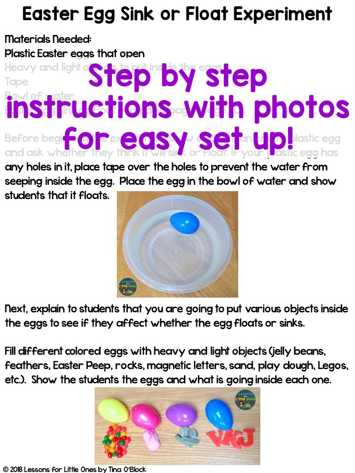 Easter Science Experiments & STEM Challenges Activities Print & Digital ...