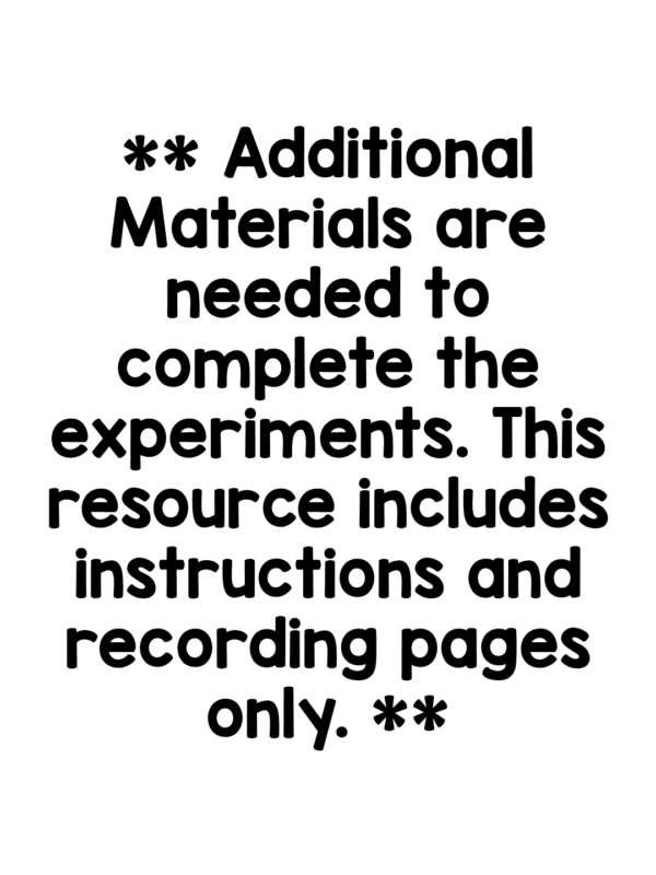 Easter Science Experiments & STEM Challenges Activities Print & Digital ...