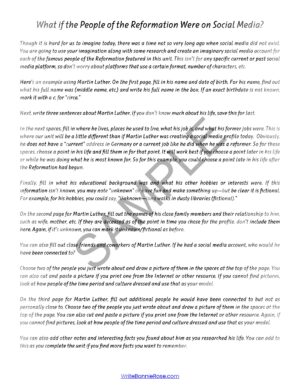 What if the People of the Reformation Were on Social Media? | Made By ...