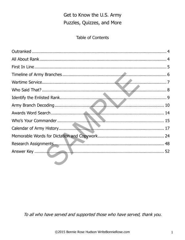 Get to Know the U.S. Army Puzzles, Quizzes, and More | Made By Teachers