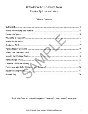 Get to Know the U.S. Marine Corps Puzzles, Quizzes, and More | Made By ...
