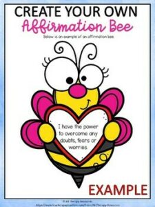 Love Bee Affirmations Craft Lesson | Made By Teachers