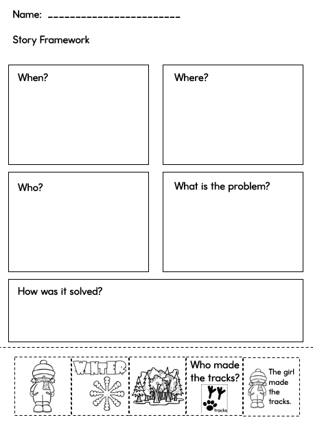 Book Companion - Tracks in the Snow | Made By Teachers