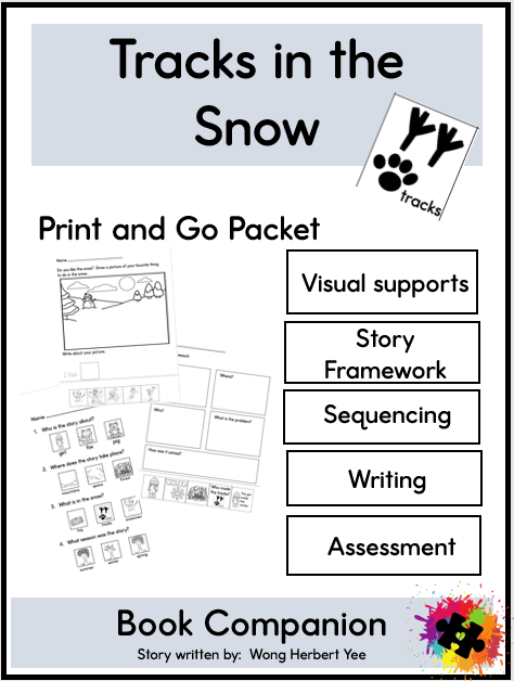 Book Companion - Tracks in the Snow | Made By Teachers