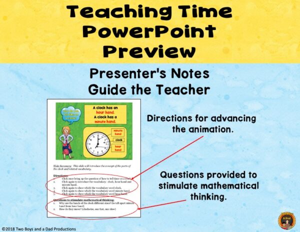 Telling Time PowerPoint and Printables | Made By Teachers