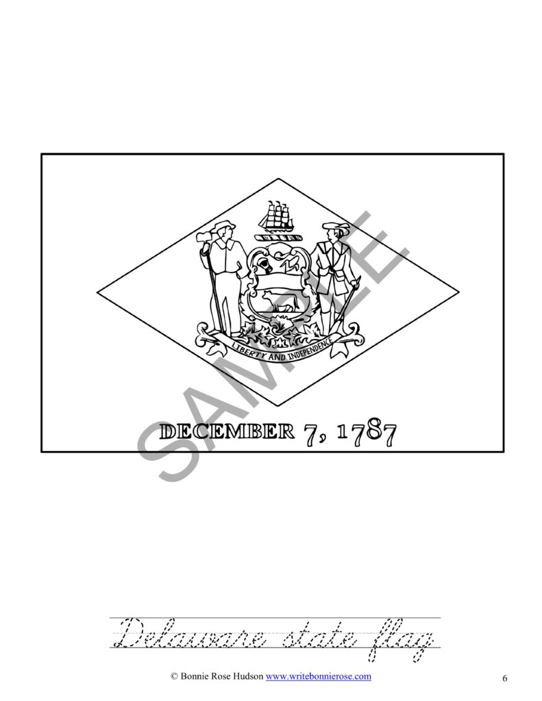 Exploring the United States Coloring Book with Cursive Copywork, Volume ...